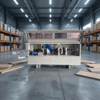 China Compact 5-Function Automatic Edge Banding Machine with 7KW Power for Woodworking for sale