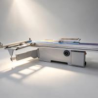 China 3200mm Sliding Table Saw with 5.5kW Motor and Electric Lifting for Precision Wood Cutting for sale