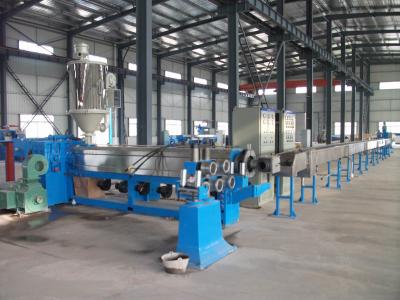 China Plastic extruders for extruding PVC, PE or XLPE insulating layer onto wires and cables for sale