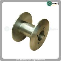 China Flat-plate type steel reel for high speed machine Reel with solid flanges, turned all over for sale