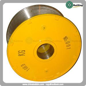 China Metal cable puller wire drum bobbin custom mild steel wire spool for sale