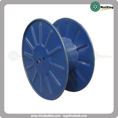 China Reel with single wall rimmed flange in pressed steel reel for cable wire for sale