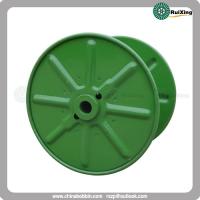 China Reel with single wall rimmed flange in pressed steel for Mild steel wire for sale