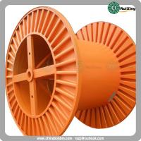 China Big steel corrugated spool for cable machine Corrugated steel spool for wire stranding for sale