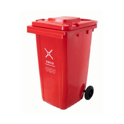 China 240L Plastic Waste bin (YF240L-F) for sale