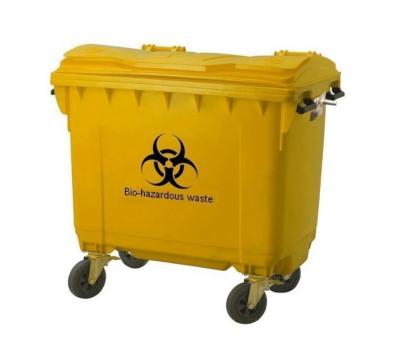 China Receptacle,waste,wheeled, 1100 liters (YF-1100LA ) for sale