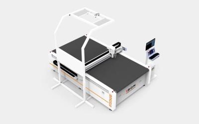 China IB-A2-1625 Automatic Leather Cutting Machine with AI VisionScan - 1600x2500mm Cutting Area, ±0.1mm Accuracy for sale