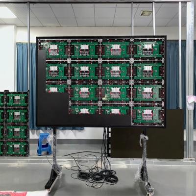 China COB 0.93 1.25 Indoor LED Video Wall Display For Live Stream Broadcasting for sale