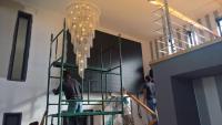 China High Resolution Indoor Fixed LED DisplayP4 Led Video Wall Easy To Install for sale