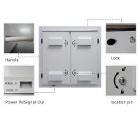 China Exterior Pantallas Full Color Outdoor Fixed LED Display With Steel Cabinets P10 for sale