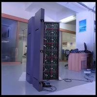 China Compact Outdoor Video Display Screens , P8 P10 Pole Street Led Screen for sale