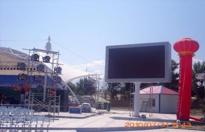 China Waterproof P8 SMD Outdoor Fixed LED Display 256*128 Mm Module Size 1/4 Scanni for sale