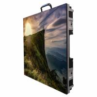 China Fast Assembly Led Outdoor Advertising Signs 3.91mm Excellent Color Consistency for sale