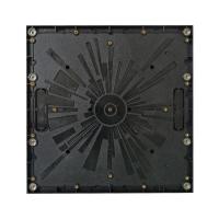 China Pure Black Full Color LED Rental Display With 500*1000mm Magnesium Alloy Cabinet for sale