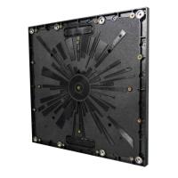China Pure Black Full Color LED Rental Display With 500*1000mm Magnesium Alloy Cabinet for sale