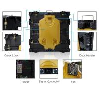 China Full Color 640*640mm Outdoor Rental LED Display Super Slim 3S Scanning Mode for sale