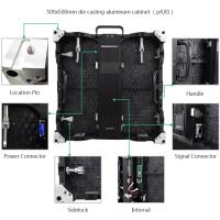 China 3840Hz 3.91mm Led Rental Display , Stage Concert Led Display Seamless Splicing for sale
