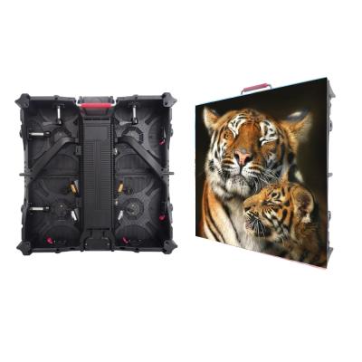 China P3.91 Outdoor Rental LED Display With Pure Black Lamp 500x500x85mm Cabinet Size for sale