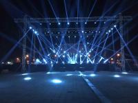 China High Color Contrast P4 8 Led Screen , 768*768mm Events Led Display Mute Design for sale