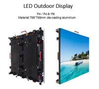 China Economical Indoor Rental P4  LED Rental Screen For Events / Advertising for sale