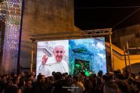 China Commercial Advertising LED Display , Hanging Led Screens For Events 1/16 Scanning for sale