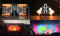 China Customized Size P5.95 Indoor Led Billboard , Commercial Led Screens Mute Design for sale