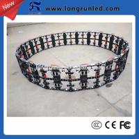 China High Density Rental Curved Led Screen , P3.91 Flexible LED Display Screen for sale