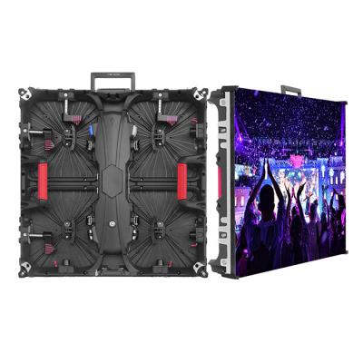 China 3300cd Stage Slim Rental Led Screen 250x250mm Outdoor Wall Display for sale