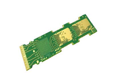 China Ultra Low Loss 10 Layer 400G Optical Module PCB RO5880 High Frequency High Speed Signal Integrity for sale
