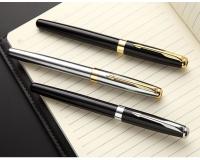 China Stainless Steel Signature Neutral Pen Business Metal Roller Pen 0.7mm for sale