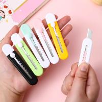 China Small Cute Utility Knife Mini Paper Cutter With Safety Lock For School Handwork for sale