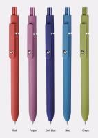 China Creative Aesthetic Roller Ball Pen 0.5mm Fast Dry Fine Point Plastic Gel Pen for sale