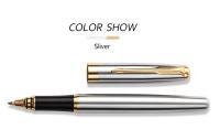 China Stainless Steel Signature Neutral Pen Business Metal Roller Pen 0.7mm for sale
