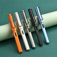 China Colorful Plastic Signature Pen Matte School Gel Pens Promotion Gifts Custom Logo for sale
