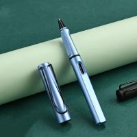 China Colorful Plastic Signature Pen Matte School Gel Pens Promotion Gifts Custom Logo for sale