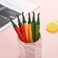 China Creative Stationery Chili Neutral Pen 0.5mm Gift Gel Pen For Children Student for sale