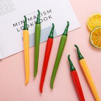China Creative Stationery Chili Neutral Pen 0.5mm Gift Gel Pen For Children Student for sale