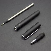 China Black Business Roller Ball Pen 0.5mm Neutral Pen Metal Signature Pen for sale