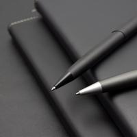 China Metal Matte Twist Signature Pen 1.0mm Business Office Bullet Ball Pen for sale