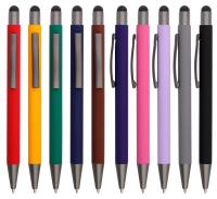 China Colorful Touch Screen Ballpoint Pen Gift Ballpoint Pens For Advertising Promotion for sale