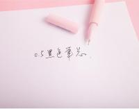 China 0.5mm Office Flamingo Gel Pen Black Ink Fashion Cartoon Neutral Gift Pen for sale