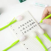 China Flower Design Tulip Color Changing Neutral Pen 0.38mm Office School Gift Pen for sale