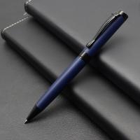 China 1.0mm Twist Metal Ballpoint Pen Laser Logo Ball Pen For Business Advertising Gift for sale