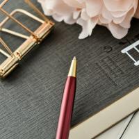 China Personalized Slender Metal Ball Pen 0.7mm Advertising Promotion Hotel Ballpoint Pen for sale