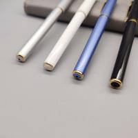 China Business Signature Pen 0.5mm Engraved Logo Plastic Neutral Pen Gift for sale