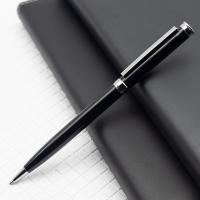 China Advertising Hotel Metal Ballpoint Pen Twist Slender Ball Pen With Custom Logo for sale