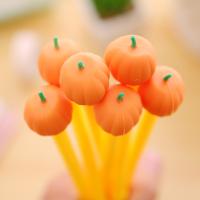 China 0.5mm Cute Pumpkin Shape Neutral Signature Pen Creative Halloween Gift Gel Pen for sale
