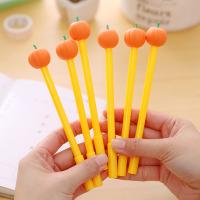 China 0.5mm Cute Pumpkin Shape Neutral Signature Pen Creative Halloween Gift Gel Pen for sale