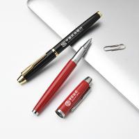 China Business Gift Signature Ball Pen 0.5mm Multi Color Metal Neutral Pen for sale