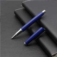 China Matte Business Gift Roller Ball Pen 0.5mm Signature Pen Metal Gel Pen Custom Logo for sale